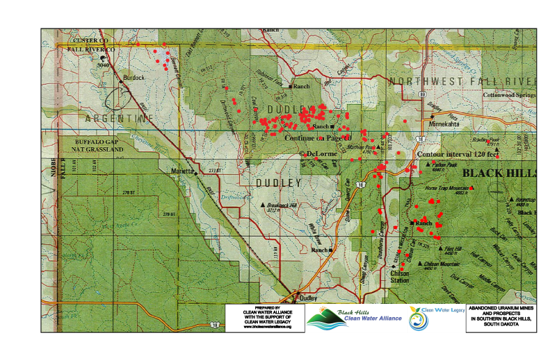 Mining Claims Map – Black Hills Clean Water Alliance