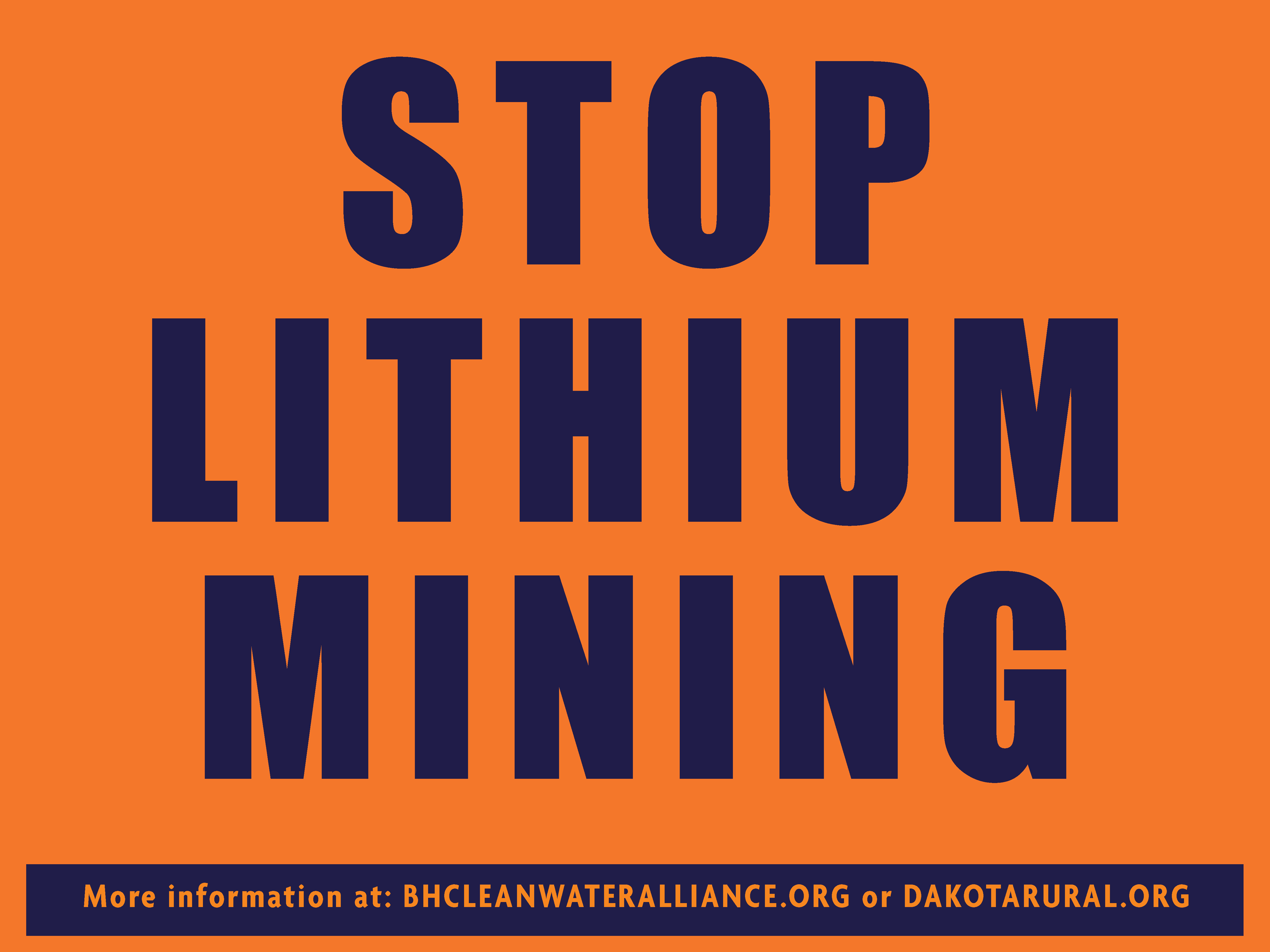 Lithium – Black Hills Clean Water Alliance